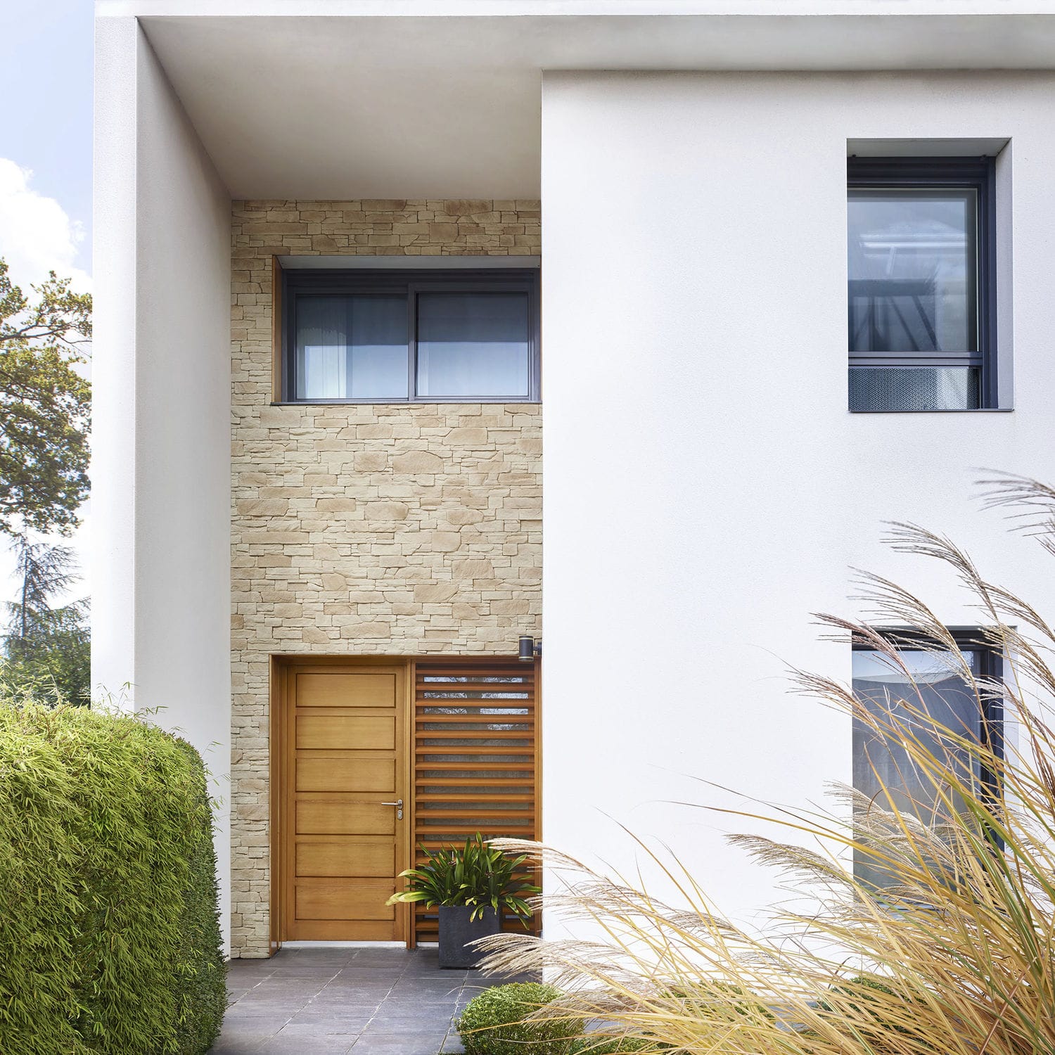 Engineered stone wall cladding - TAHOE NATUREL - ORSOL - interior ...