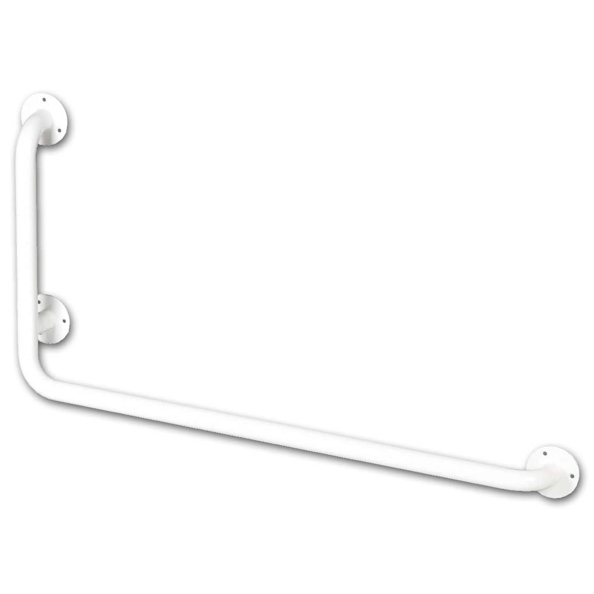 Steel grab bar - H0434117 - HEXOTOL - L-shaped / corner / wall-mounted