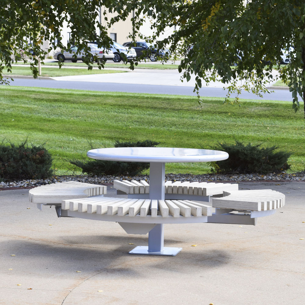 Contemporary table and bench set - OLBRICH - Madrax/Thomas Steele - ipe ...