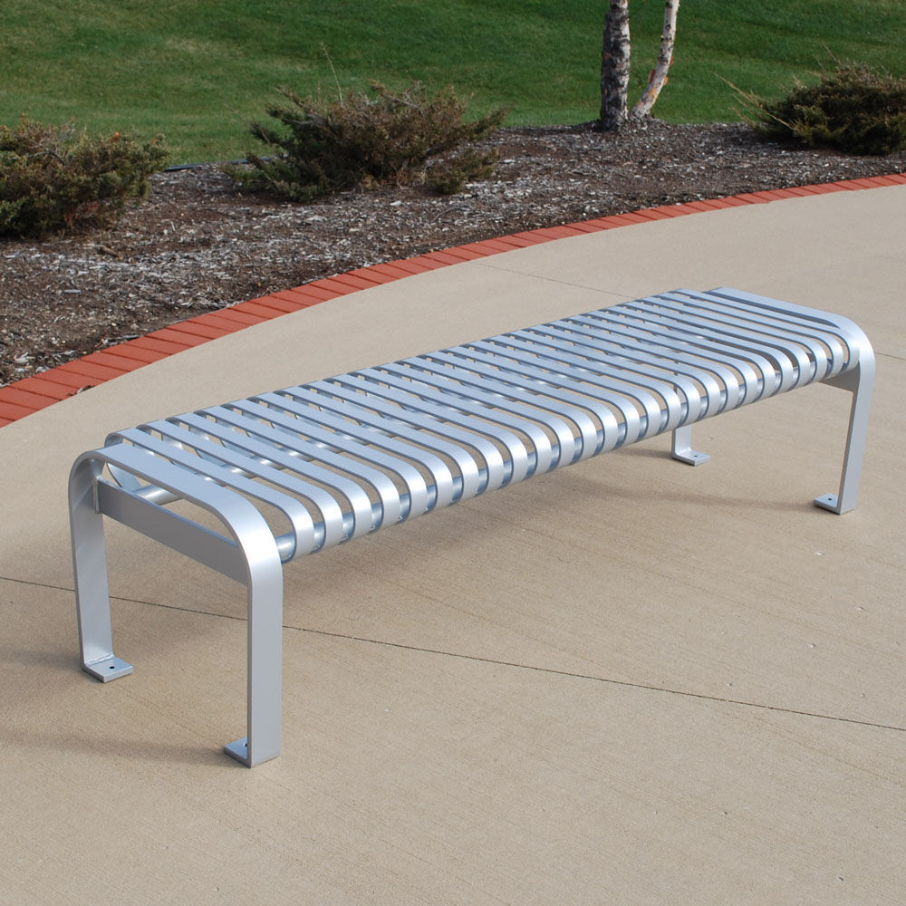 Contemporary public bench - Carnival - Madrax/Thomas Steele - powder ...