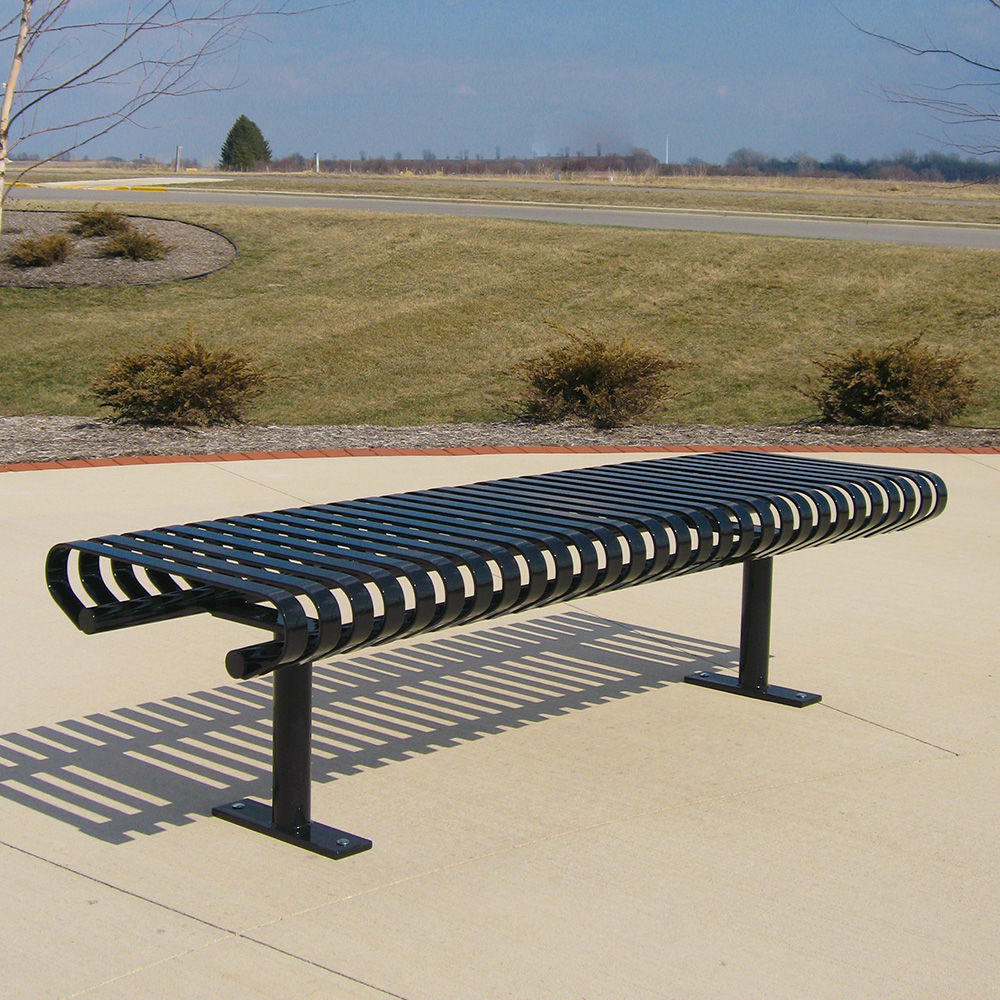 Contemporary public bench - CARNIVAL II - Madrax/Thomas Steele - powder ...