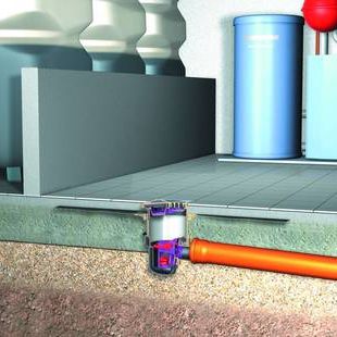 Polymer floor drain - VOLATILE LIQUID TRAPS - KESSEL - for shower / square