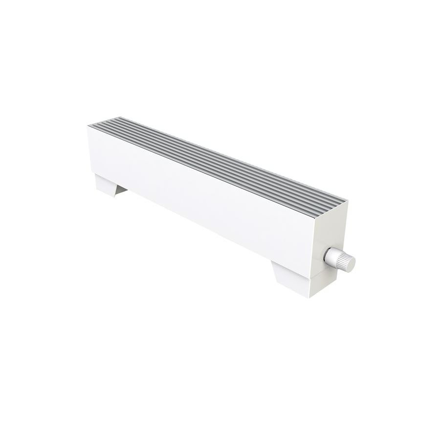 Electric convector - SPB - MINIB - contemporary / stainless steel / white