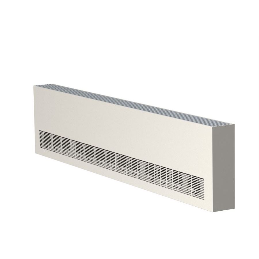 Electric convector - NCA - MINIB - contemporary / stainless steel / white