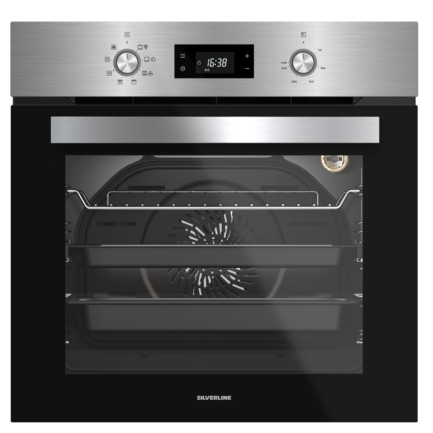 Electric oven - BO6504 - Silverline - built-in / single / self-cleaning