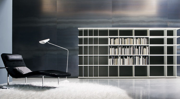 Free-standing bookcase - ALTERNO - Le Monde Wood - contemporary ...