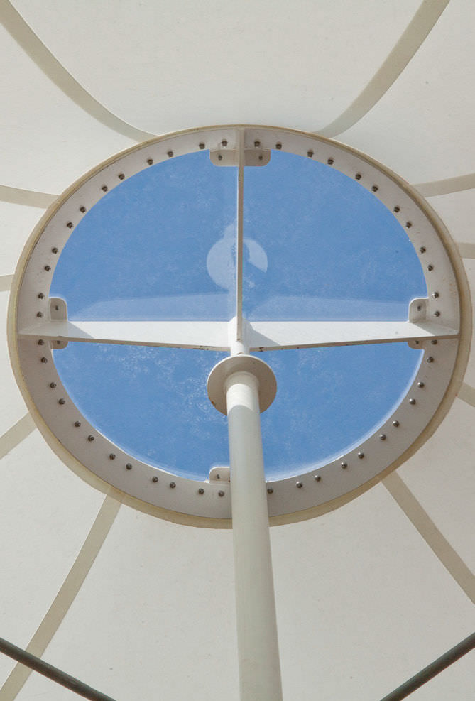 Cable-and-membrane tensile structure - COOPERS EDGE PRIMARY - Fabric ...