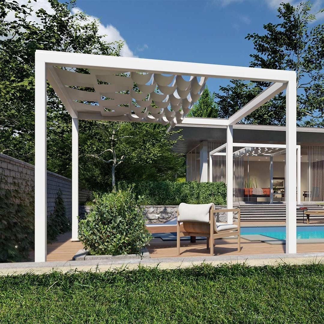 Self-supporting pergola - Beach Discovery - SPRECH S.r.l. - aluminum ...