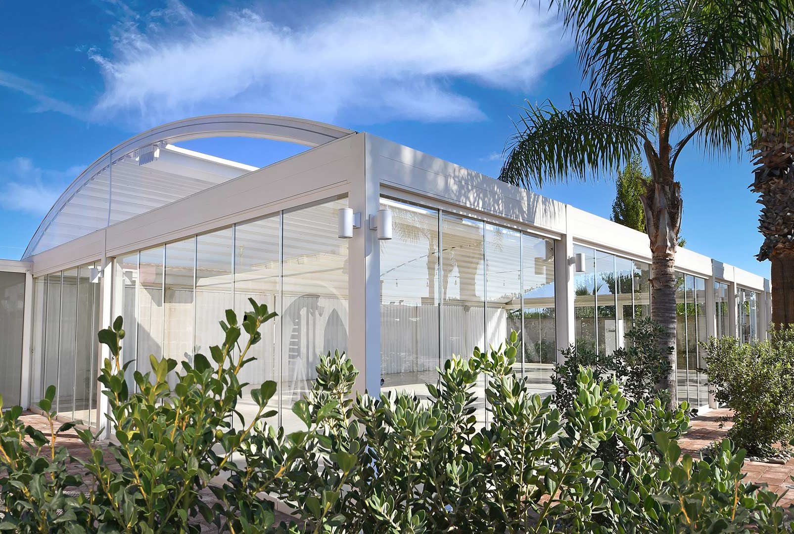 Self-supporting pergola - Mercurio - SPRECH S.r.l. - wall-mounted ...