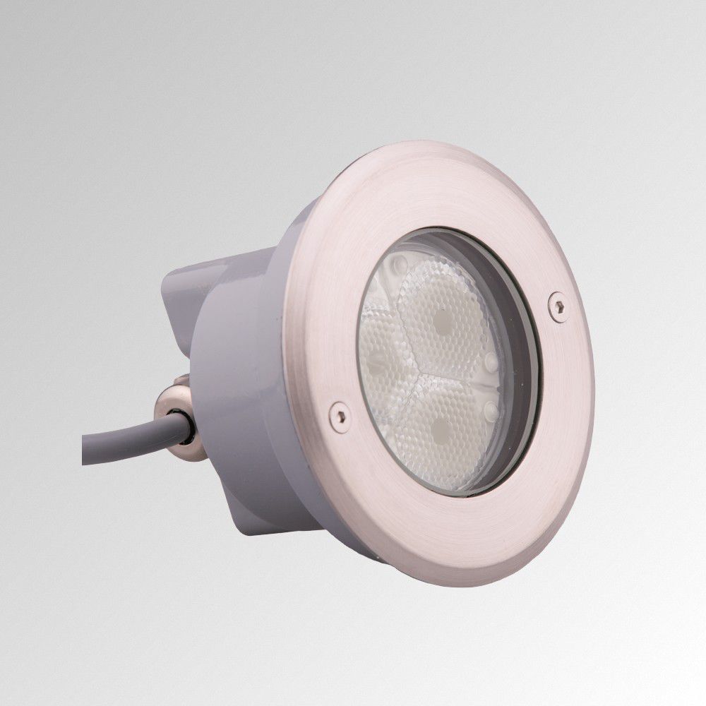 Recessed floor light fixture - GROUND - TEKNI-LED - LED / round / IP67
