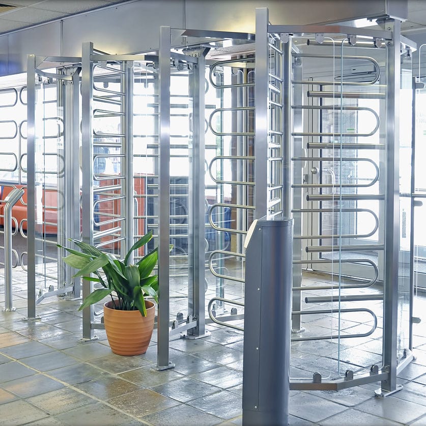 Full-height turnstile - REXON ERA GS - COMINFO - for access control ...