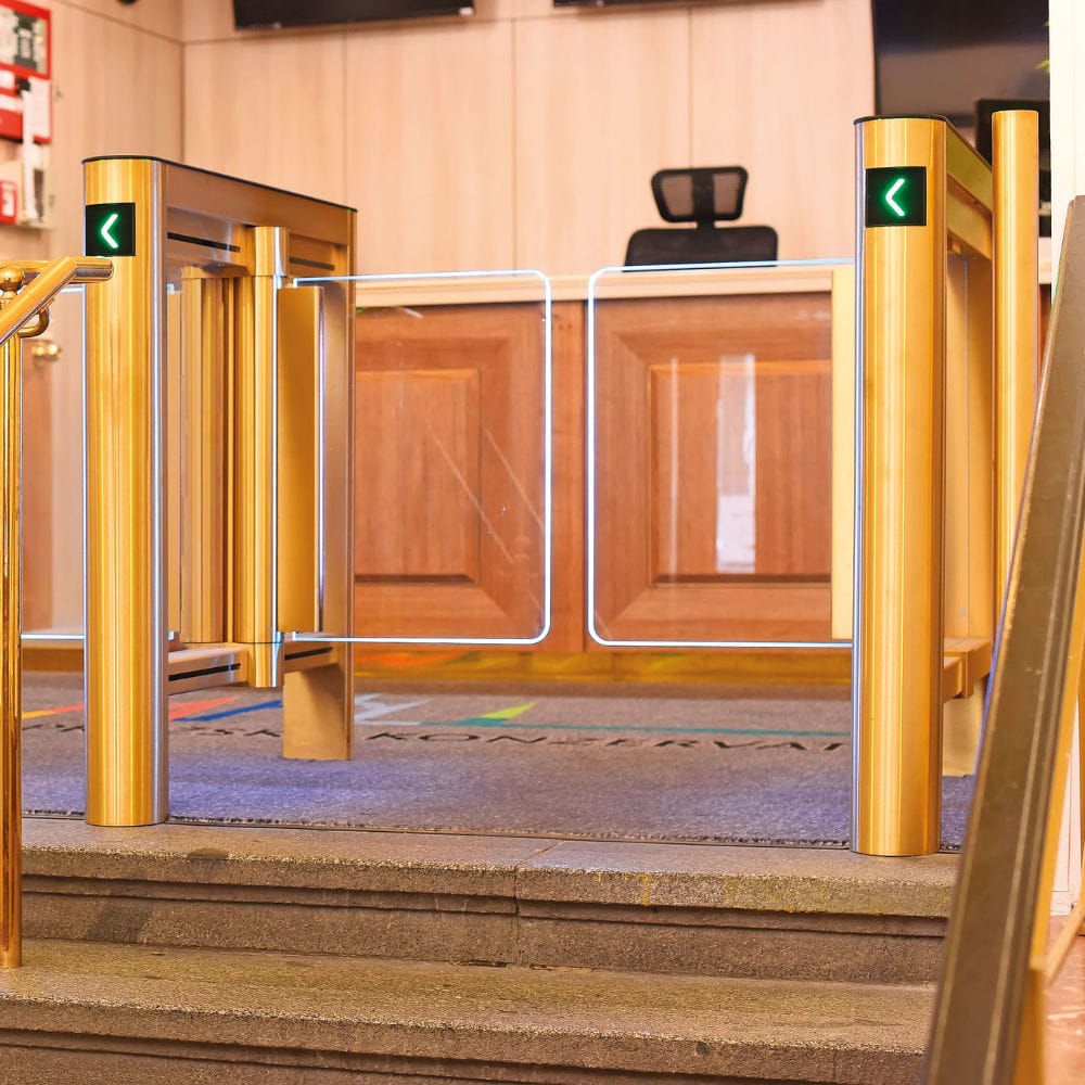 Access control speed gate - EASYGATE SG / SR - COMINFO - security ...