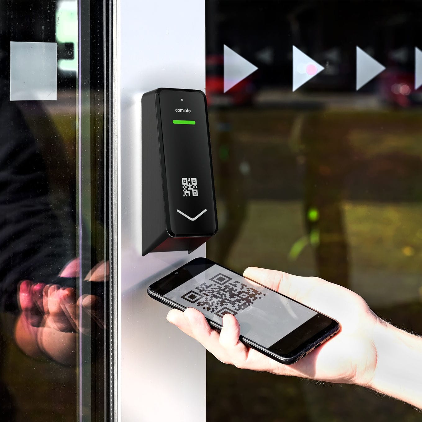 Access control barcode scanner - EasyScan W - COMINFO - fixed