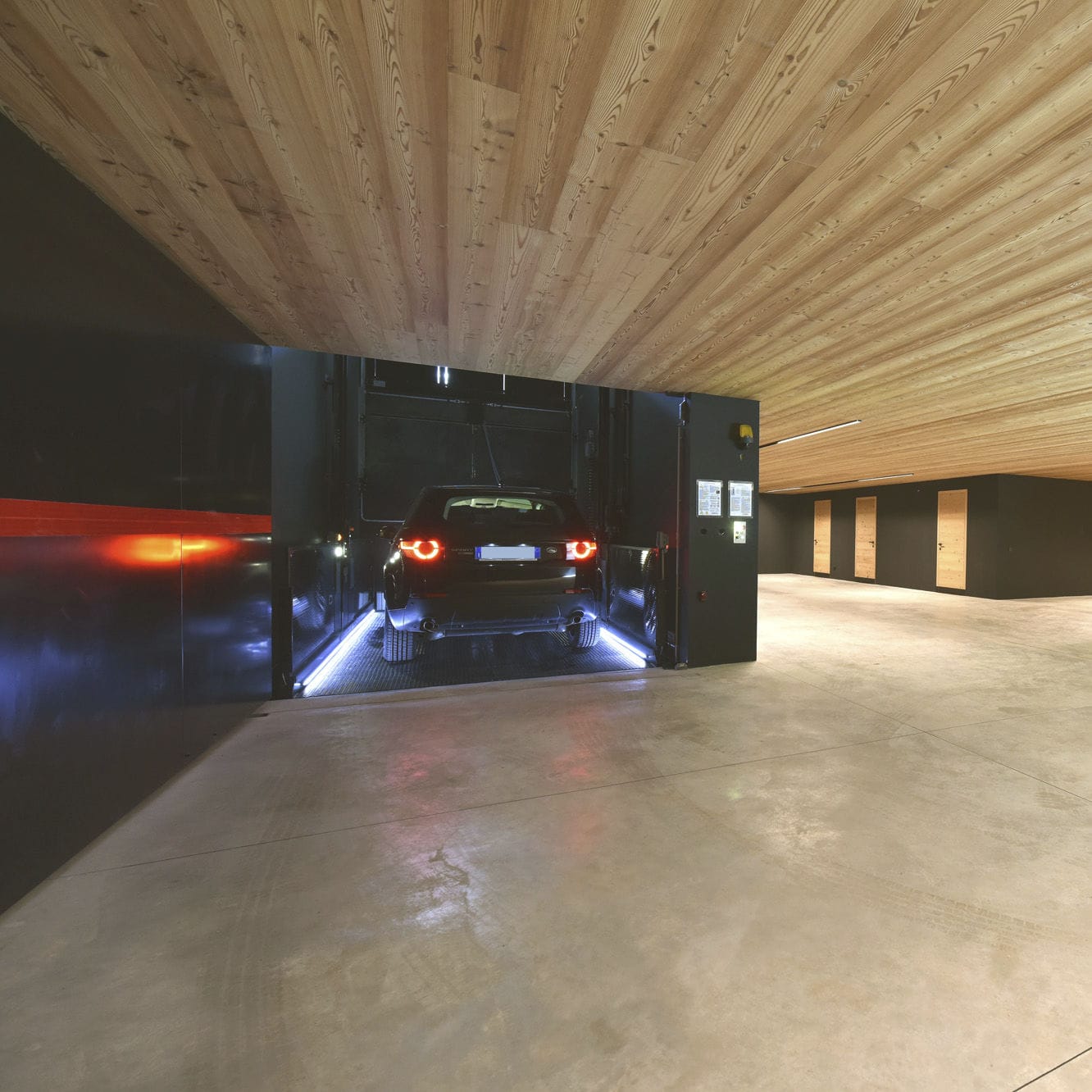 Hydraulic car lift - IP1-HMT V07 - IdealPark - for high-rise buildings ...