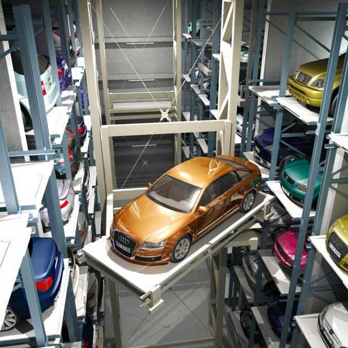 Platform parking system - MULTIPARKER 710 - WÖHR Autoparksysteme - with ...