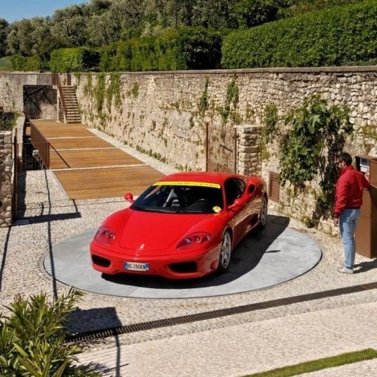 Rotating parking platform - TURNTABLE 505 - WÖHR Autoparksysteme ...