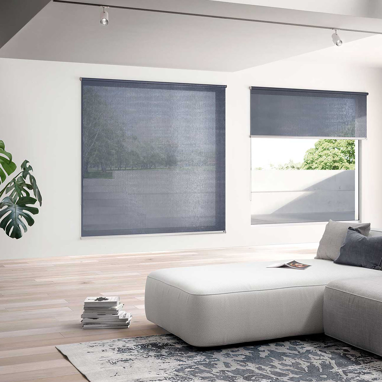 Roller blinds - PLUS - MOTTURA SpA - for window / fabric / aluminium