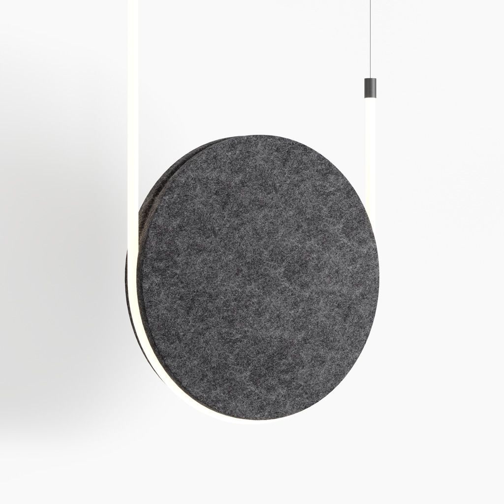 Pendant lamp - JOJO - Orbit NV - fabric / contemporary / corded
