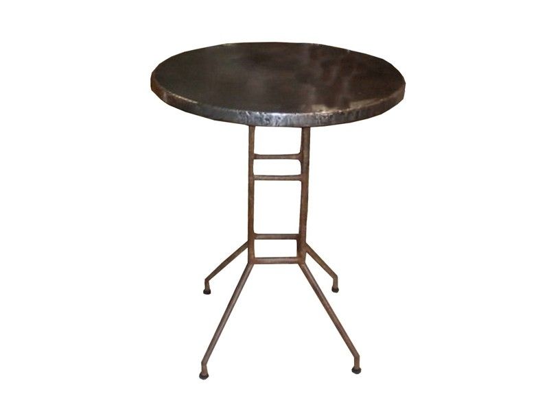 Traditional high bar table - TAPAS - PROVENCE & FILS - metal / round / home