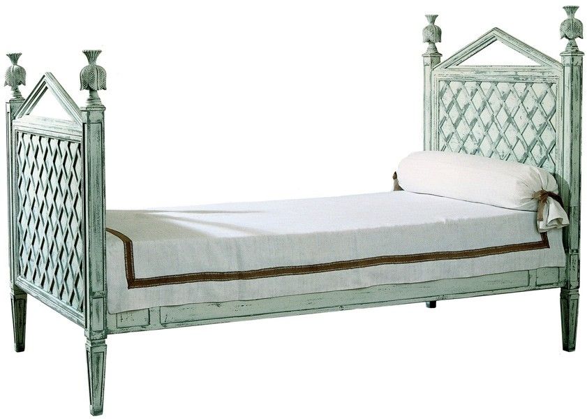 Single bed - PHENIX - PROVENCE & FILS - traditional / wooden / 90x200 cm