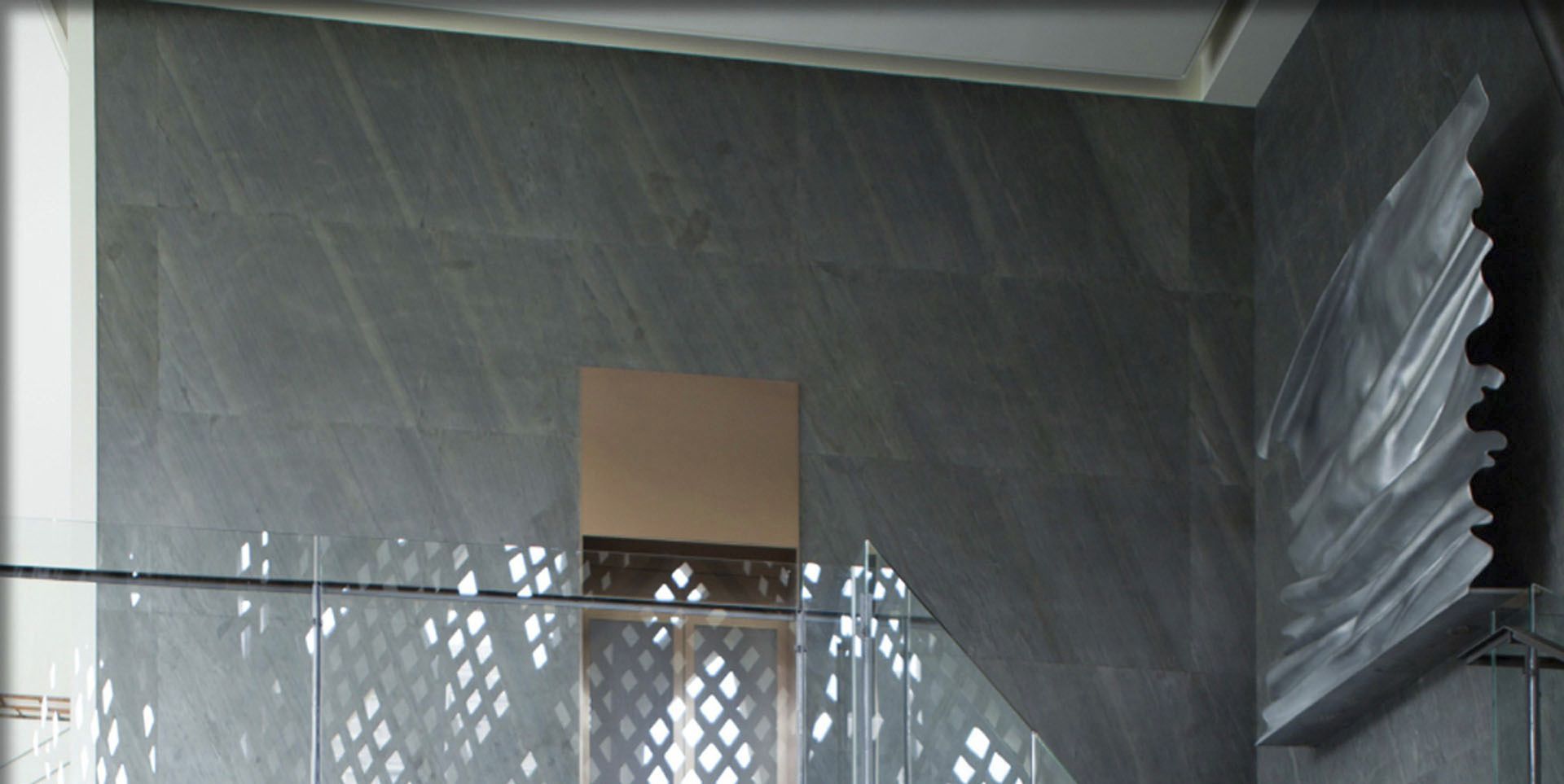 Slate wall cladding - SLATE - Freund GmbH - interior / exterior