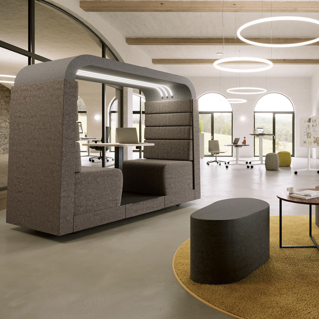 2 person privacy office space - SYNEO SOFT | FREESTYLE - ASSMANN ...