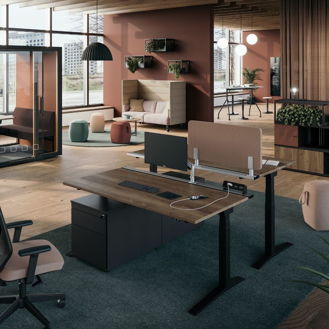 Free-standing desk - CANVARO - ASSMANN BÜROMÖBEL GMBH & CO. KG - 2 ...