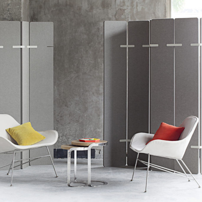 Removable partition - ECHOPANEL: PALING - Kirei USA - plastic / commercial