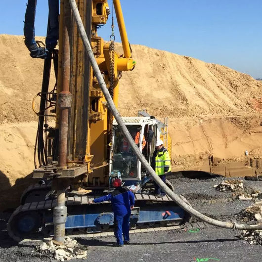 Compensation grouting - RIGID INCLUSION OMEGA - FRANKI FOUNDATIONS ...