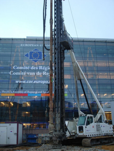 Bored pile - OMEGA - FRANKI FOUNDATIONS BELGIUM - screw / Solid Surface ...