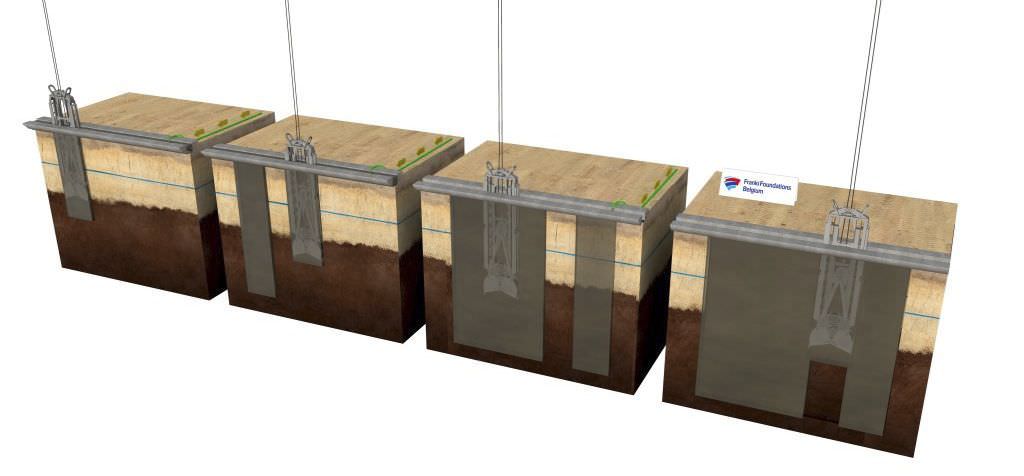 Cement-bentonite sheet pile - CUT-OFF WALL - FRANKI FOUNDATIONS BELGIUM ...