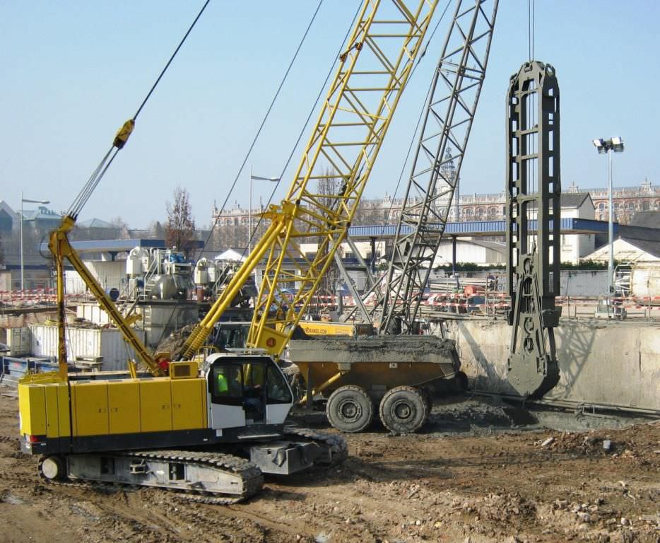 Cast pile - BARRETTE - FRANKI FOUNDATIONS BELGIUM - concrete / foundation