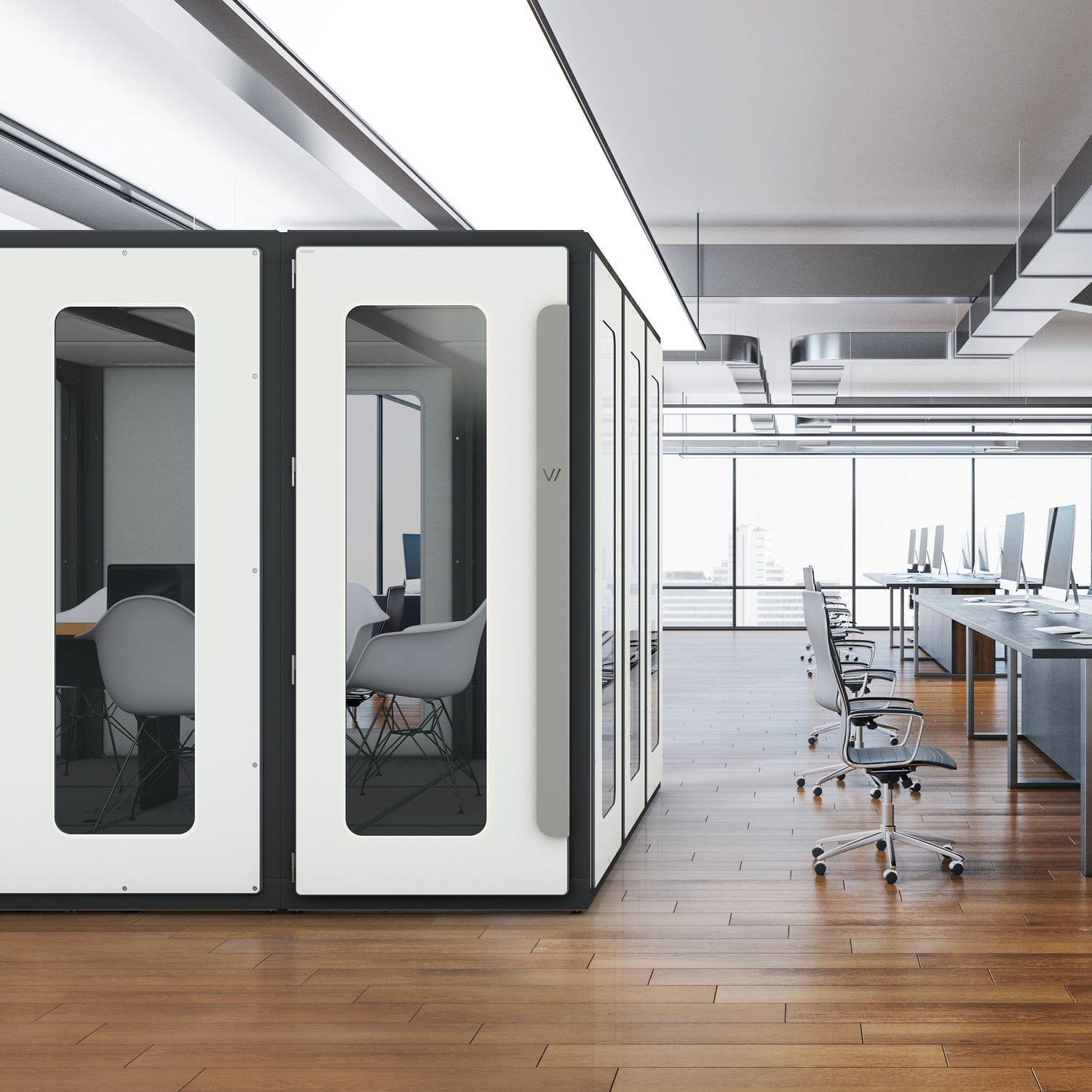 Acoustic office pod - VicBooth - Vicoustic - Innovative Acoustic ...
