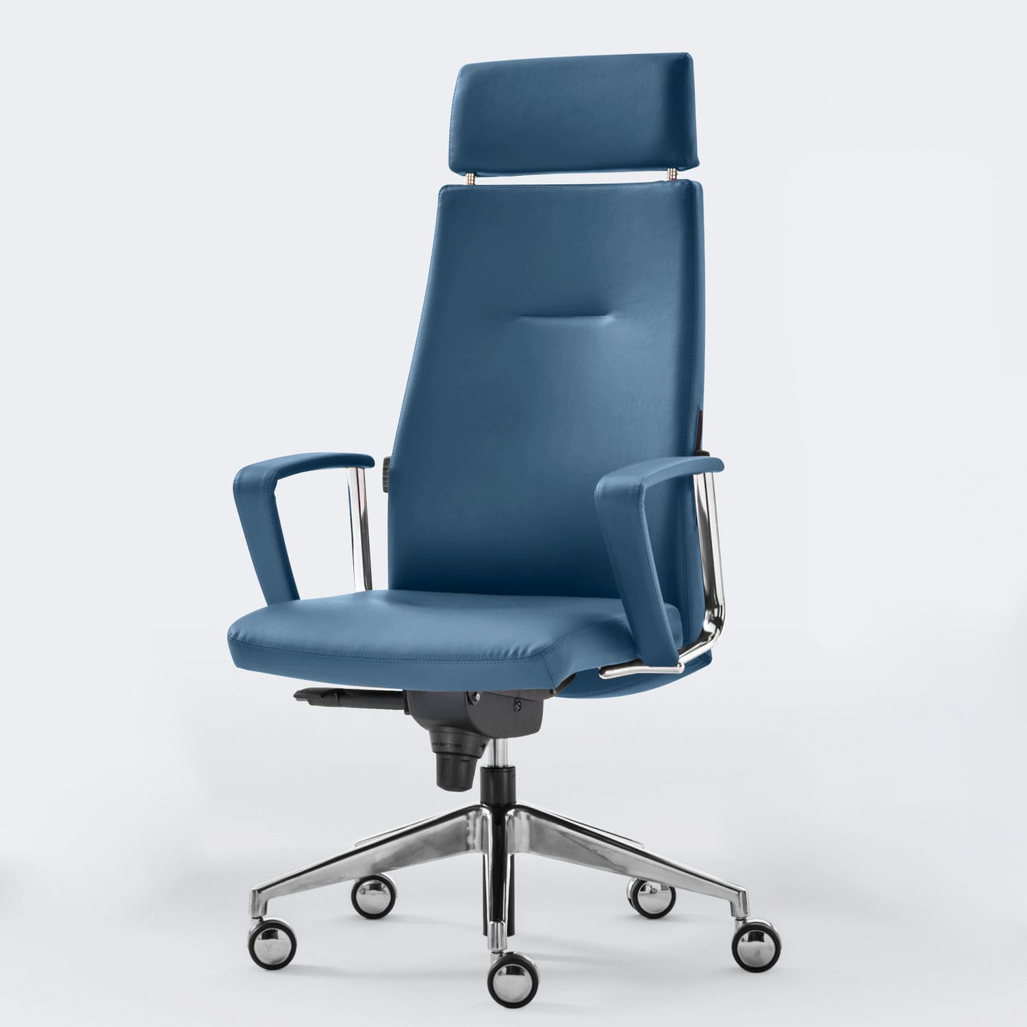 Contemporary executive chair - TRENDY - Aresline - leather / fabric ...