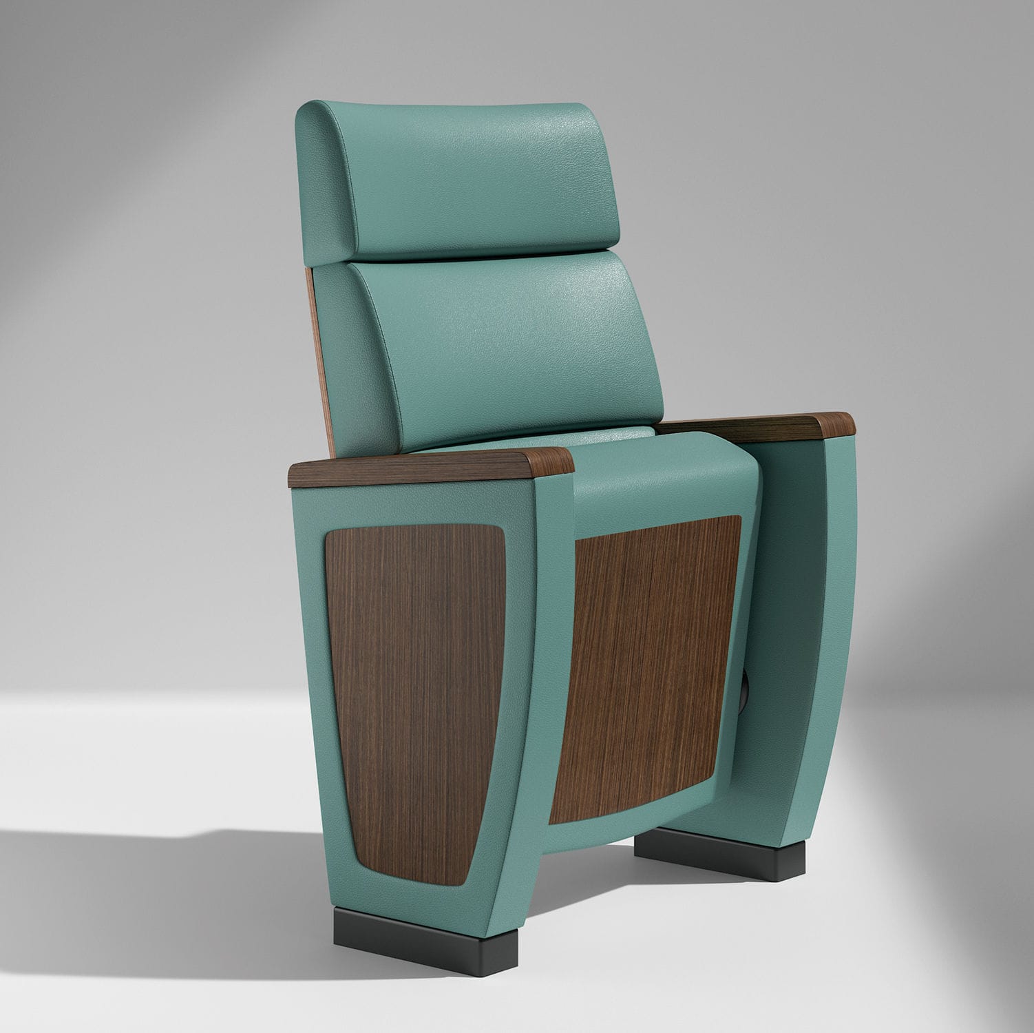 Contemporary auditorium seating - IMPERIAL - Aresline - full-grain ...