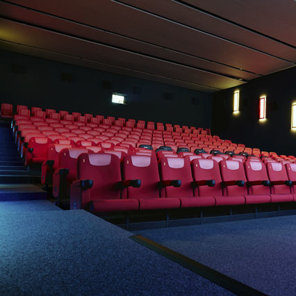 Contemporary auditorium seat - KINO - Aresline - indoor / fabric ...