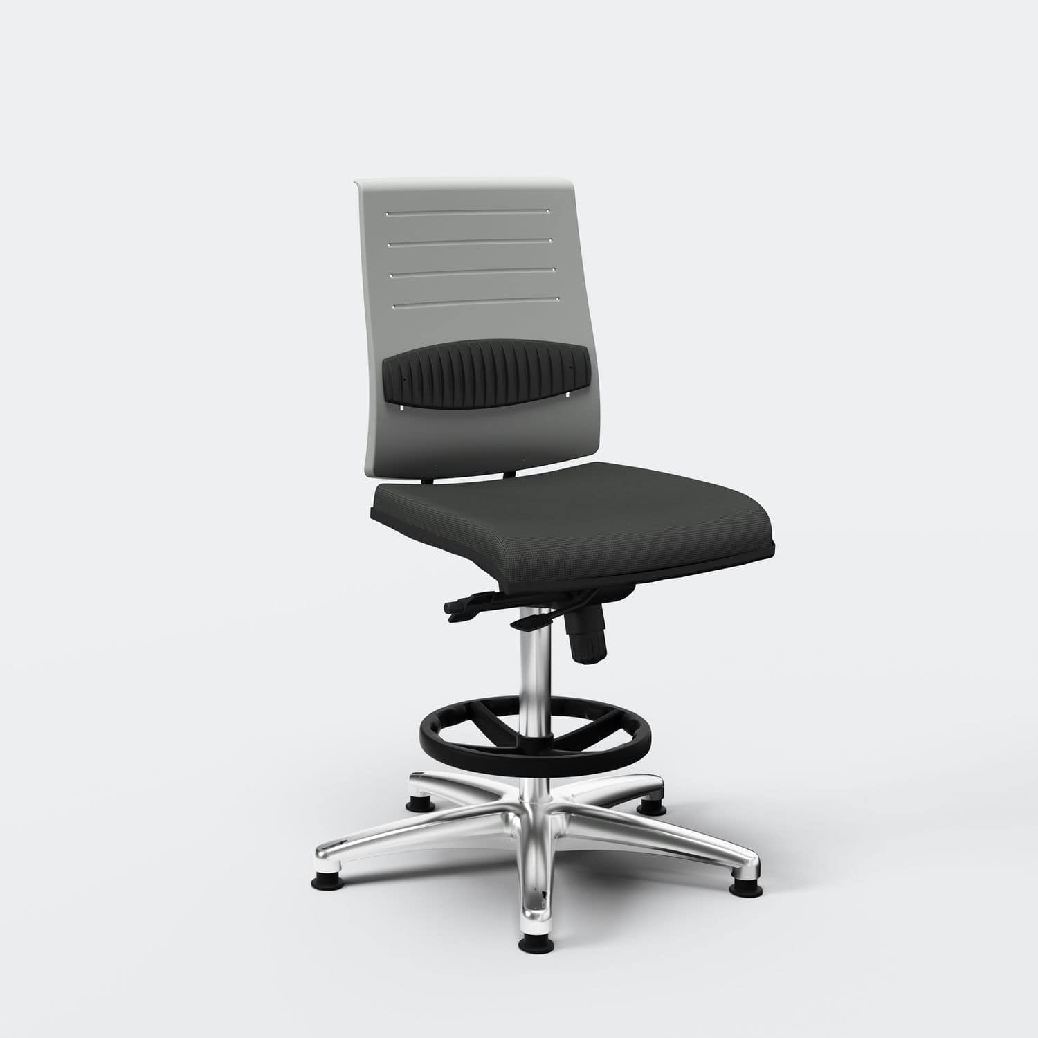 Contemporary office stool - ZERO7 NET - Aresline - mesh / polypropylene ...