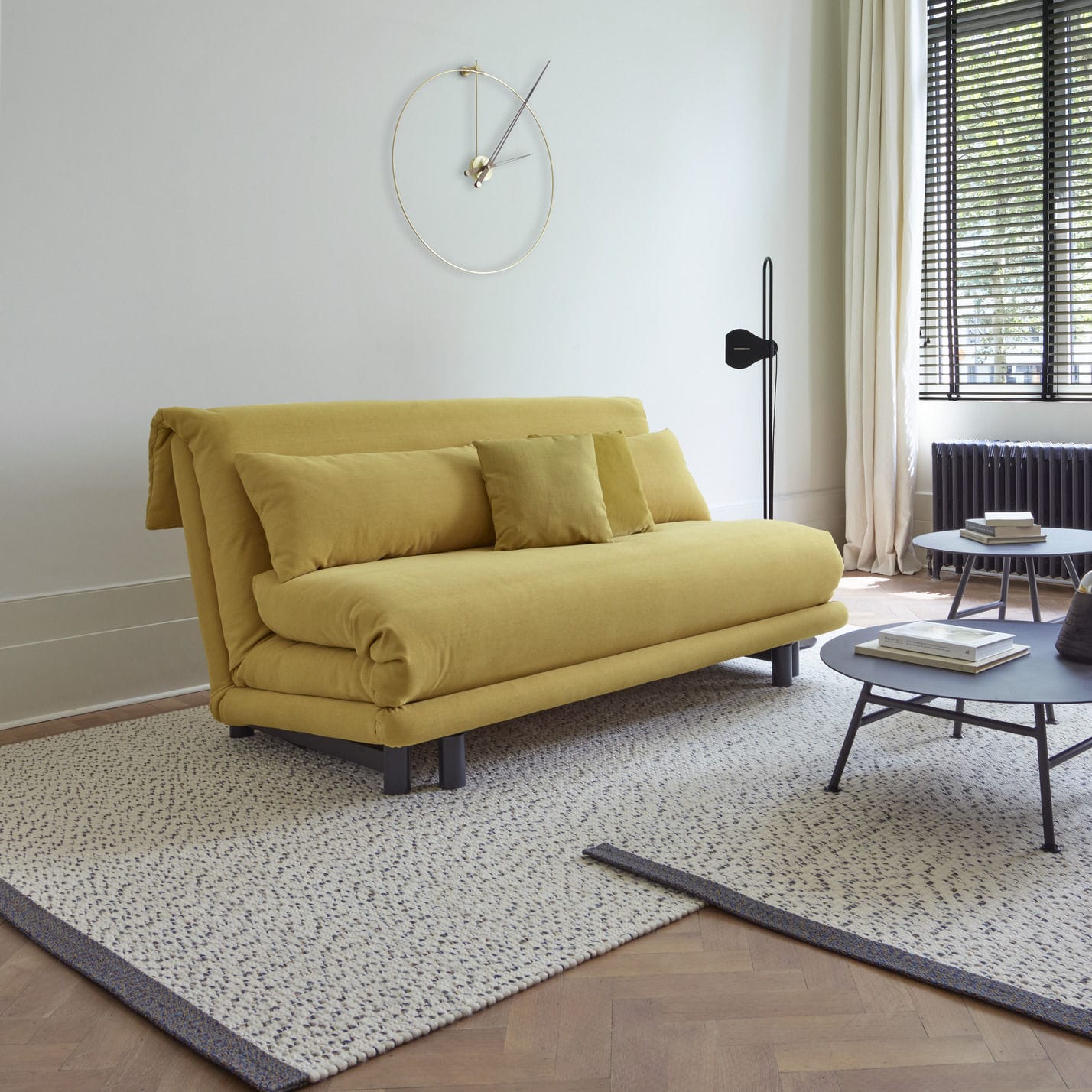 Sofa bed - MULTY - Ligne Roset France - contemporary / polyester / with ...