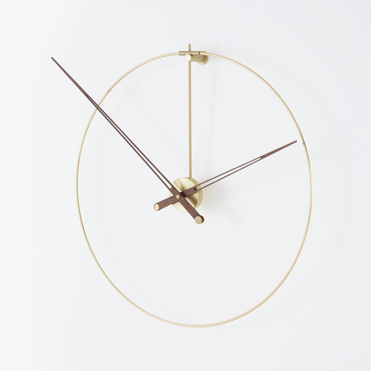 Contemporary clock - PIK - Ligne Roset France - wall-mounted / analog ...