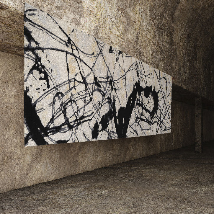 Contemporary rug - Jiuqu I - Tai Ping Carpets - patterned / wool / silk