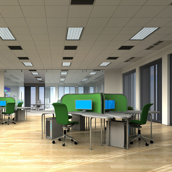 2D/3D object library - OFFICE 02 - DOSCH DESIGN