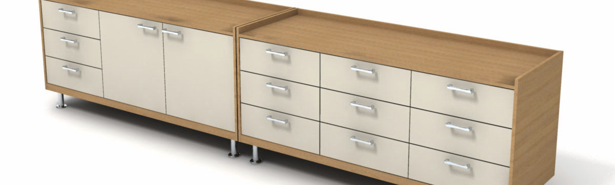 2D/3D object library - OFFICE FURNITURE - DOSCH DESIGN