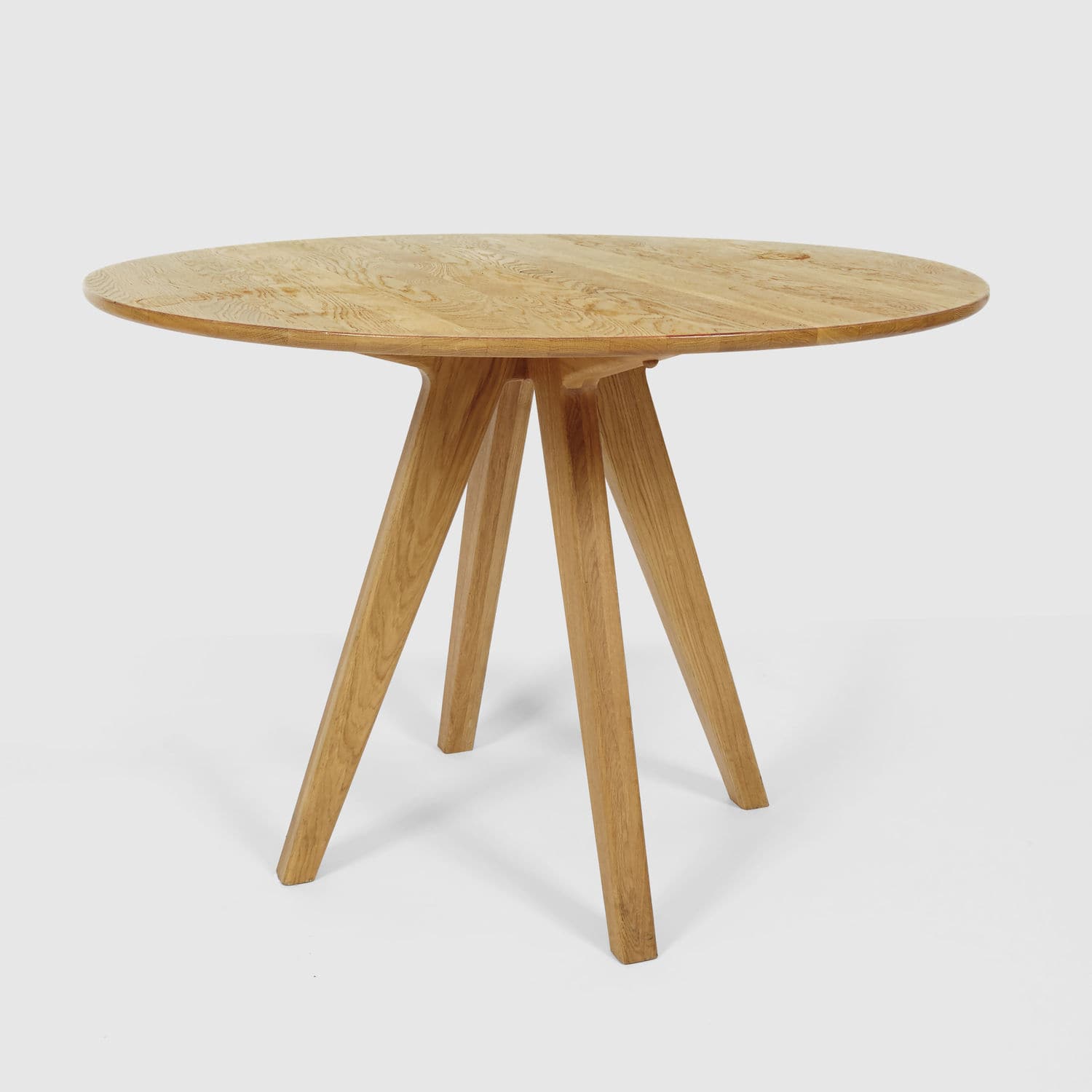 Scandinavian design table - ARTHUR - Hans Hansen Furniture - oak / oak ...
