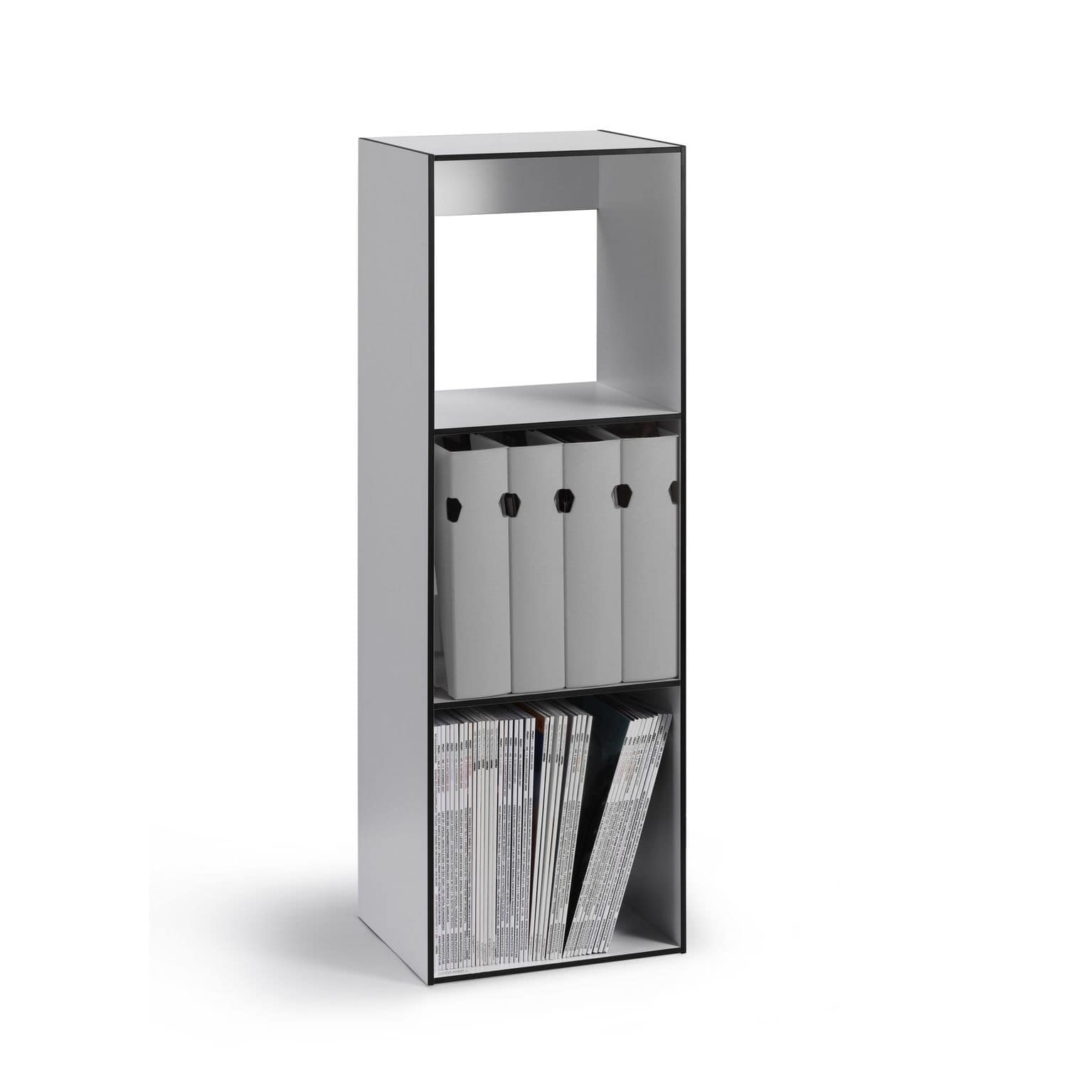 Modular shelf - HP 1x3 - Hans Hansen Furniture - contemporary / HPL / white