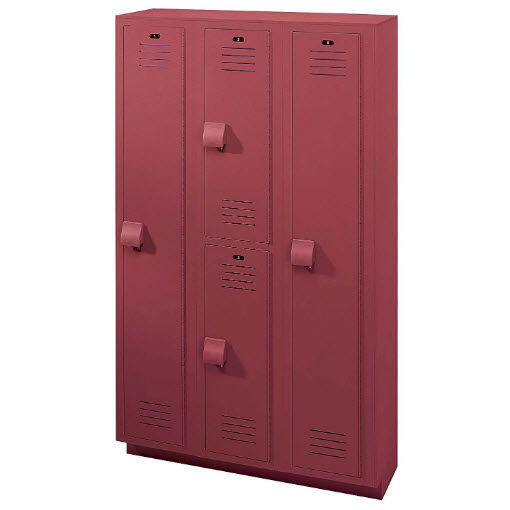 Plastic locker - LENOX - Bradley - for public building / secure