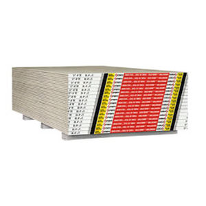 Reinforced plasterboard - GOLD BOND® REGULAR - National Gypsum - fire ...