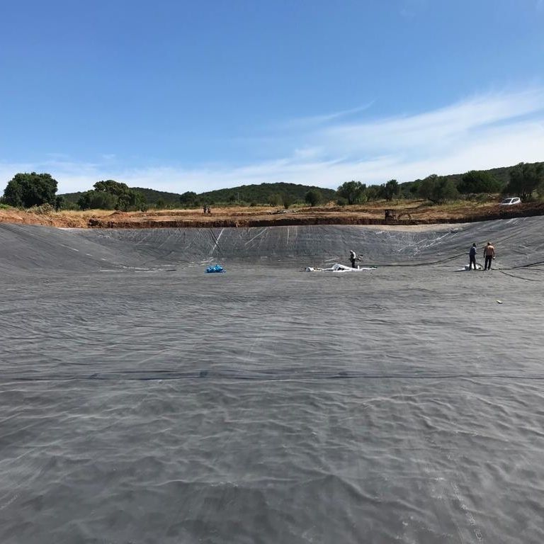 EPDM geomembrane - GEOGARD™ - Holcim Elevate - for basin / embankment ...