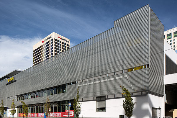 Perforated sheet metal - ECOSCREEN® : ECONOLAP - Centria Architectural ...