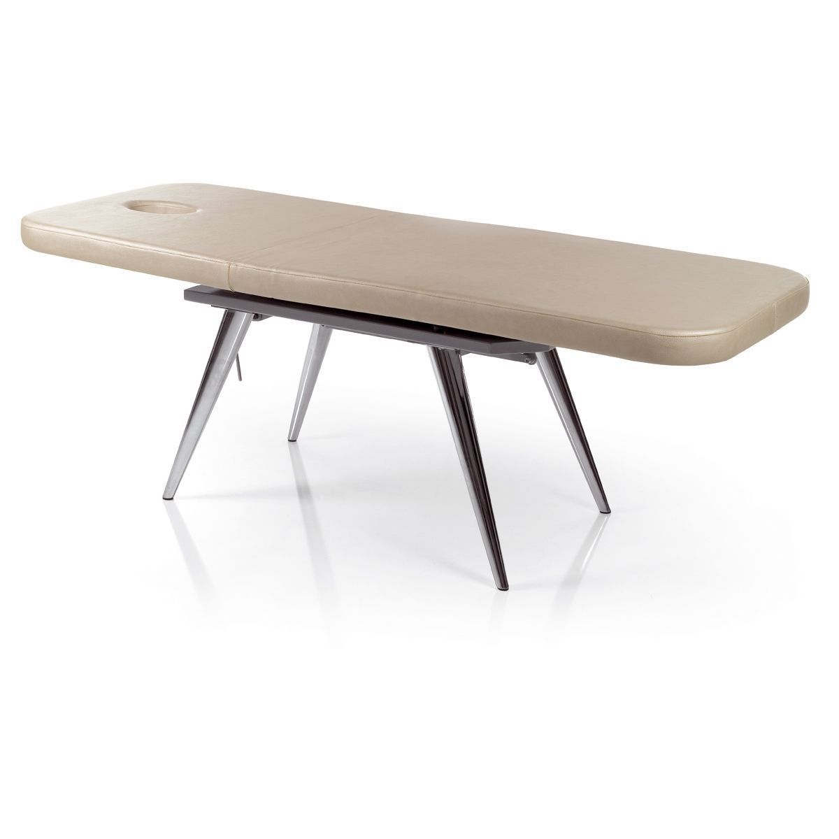 Fixed massage table - SQUARE SURF - Gamma & Bross - vinyl / custom-made ...