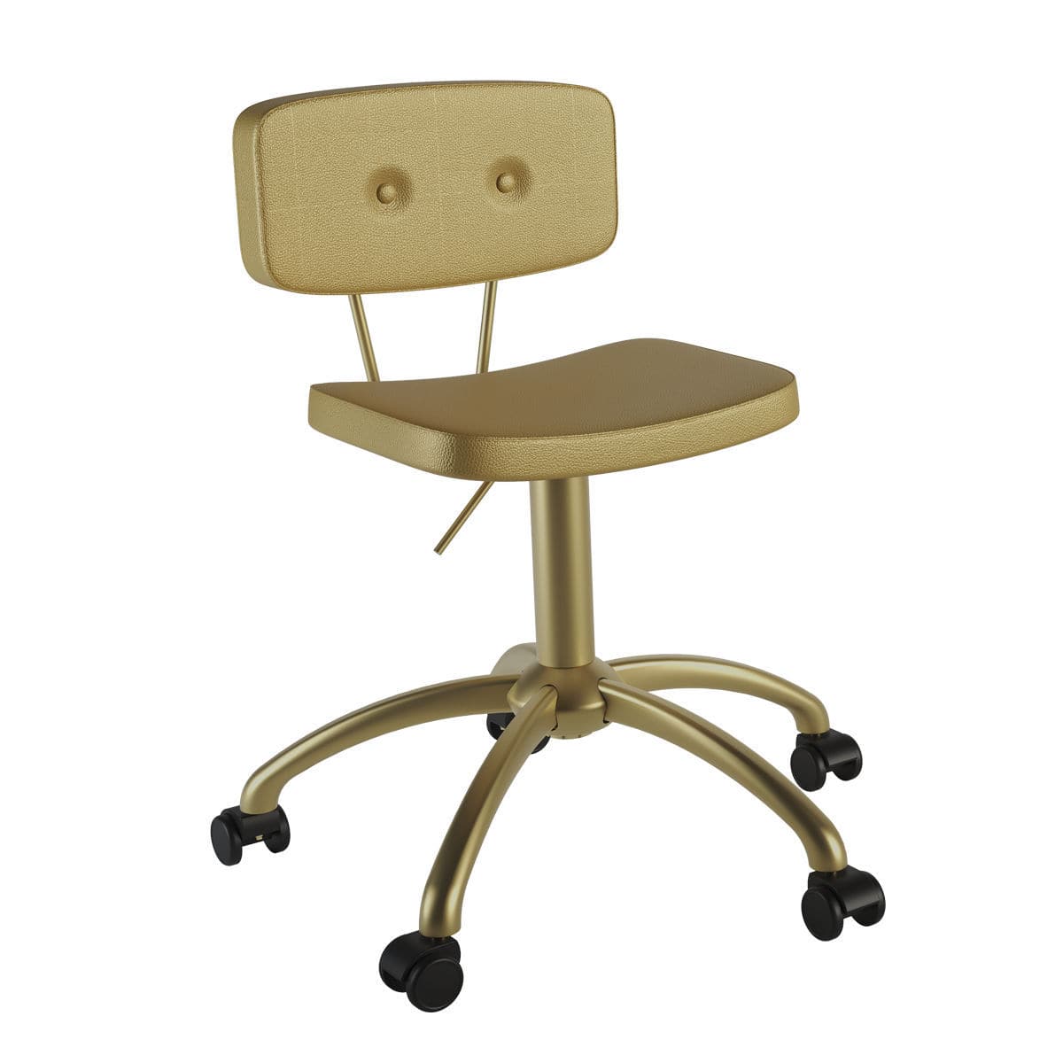 Contemporary styling stool - GOLDEN GUY - Gamma & Bross - synthetic ...